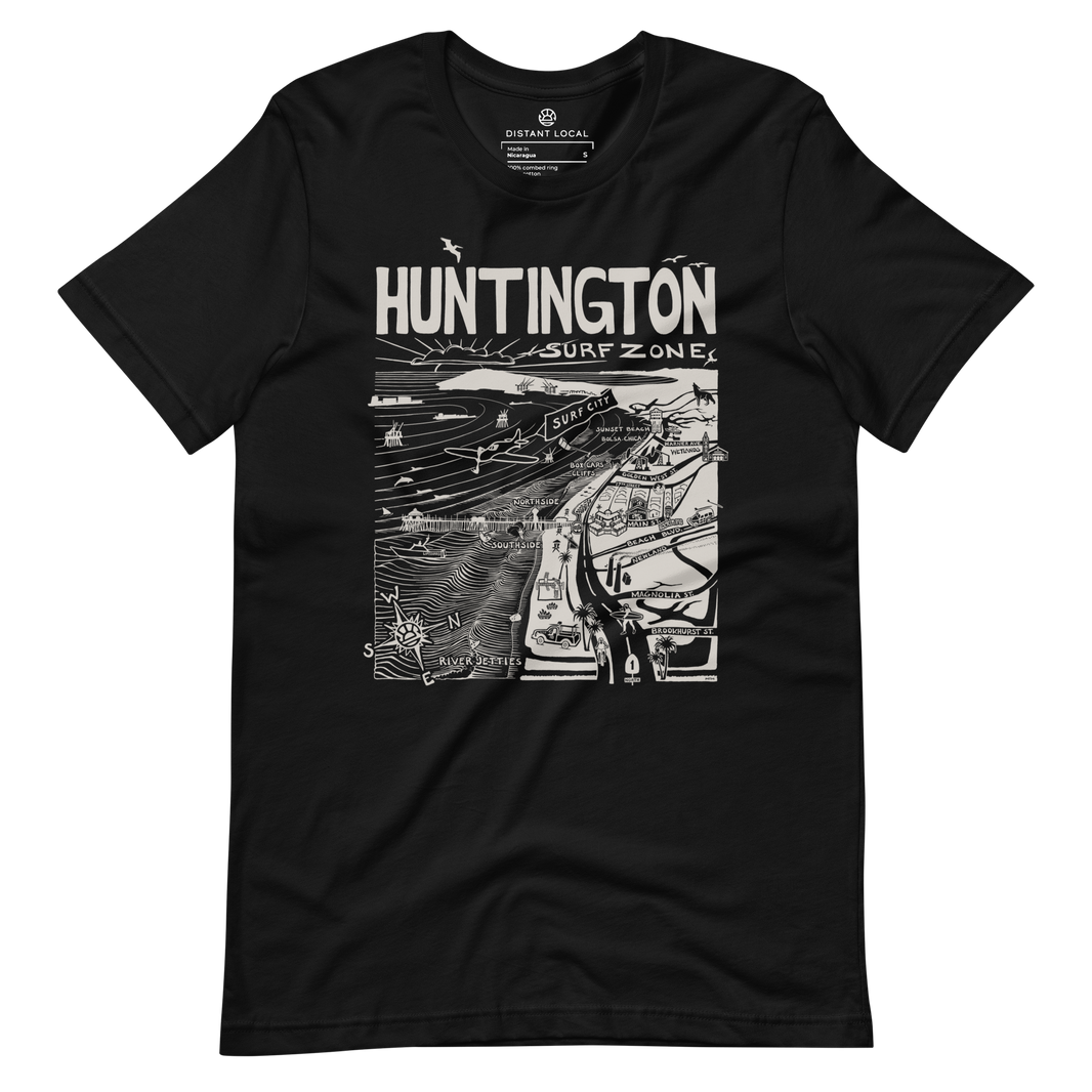 Unisex Map T-Shirts – DISTANT LOCAL