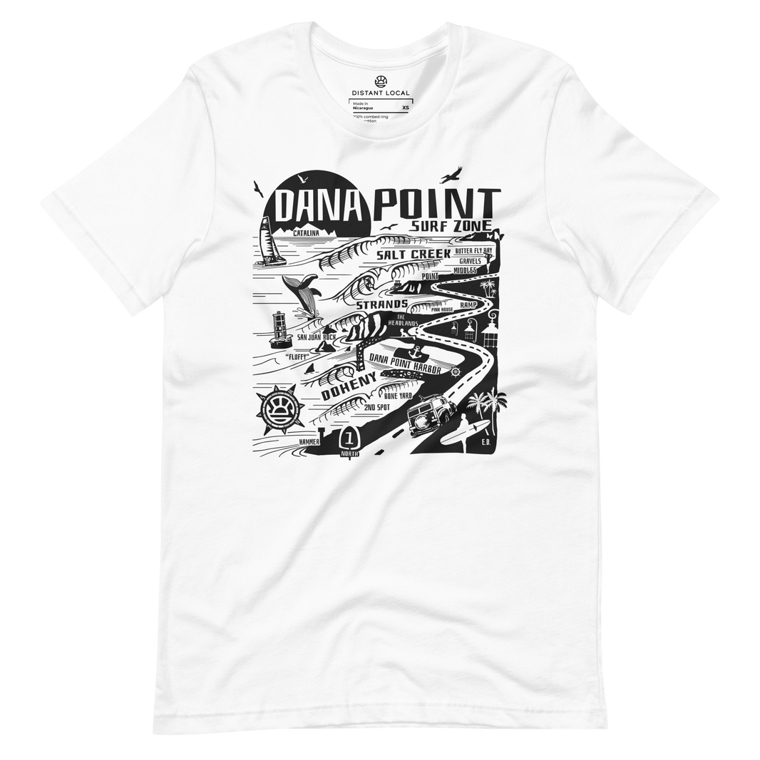 Unisex Map T-Shirts – DISTANT LOCAL